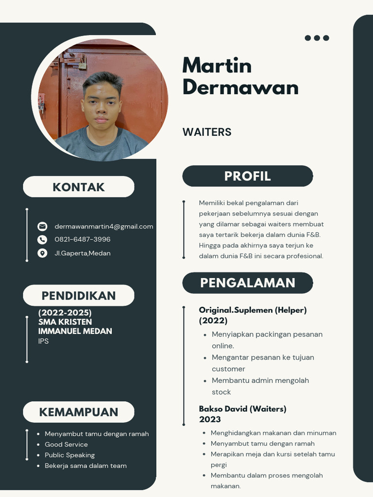 CV-Martin Dermawan | PDF