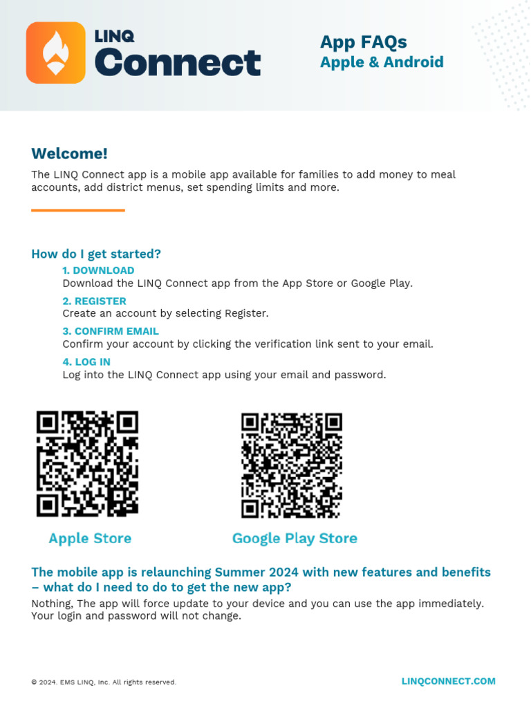 LINQ_Connect_App_FAQs1 | PDF