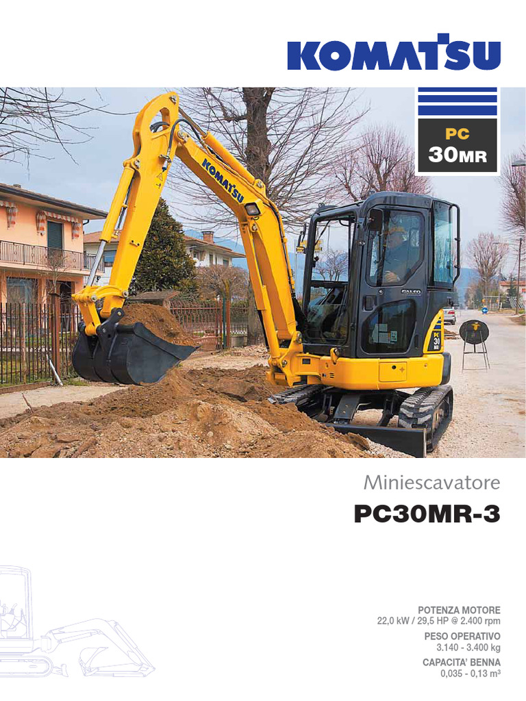 pc30mr 3 Brochure | PDF | Technology & Engineering