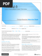 SRS 2 Template | PDF | Autism | Autism Spectrum