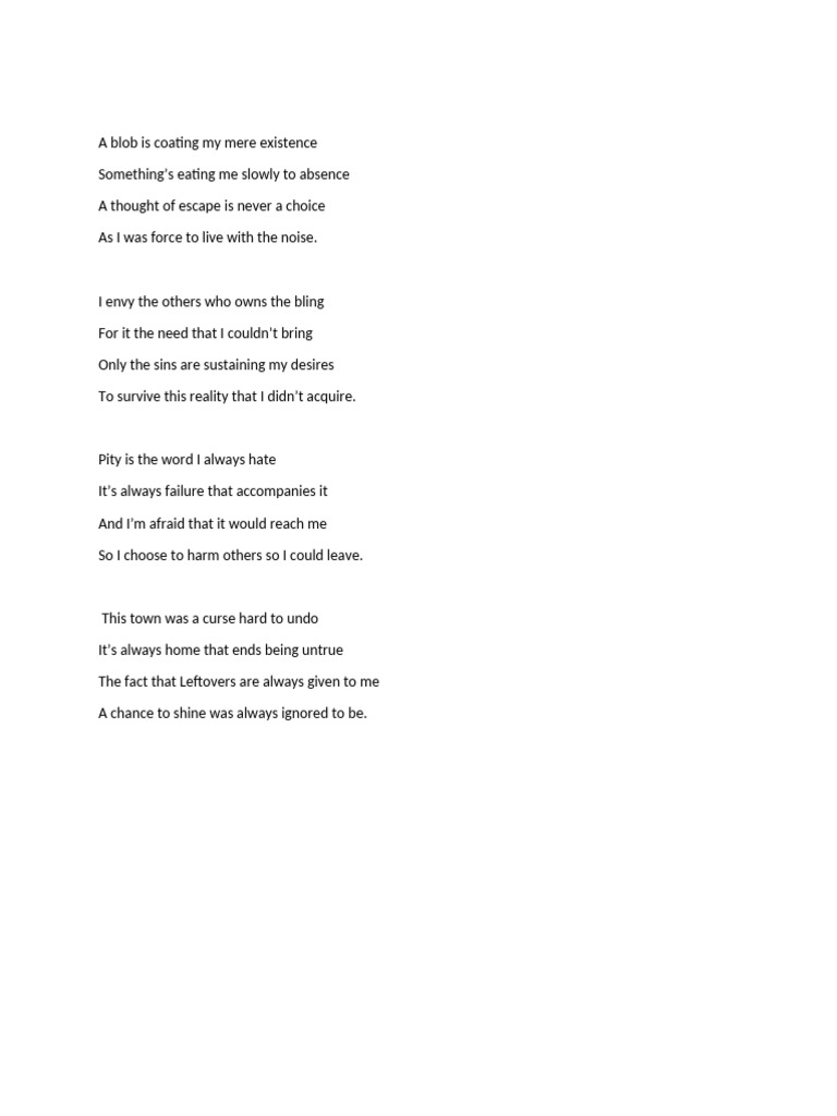 Darkness That Lurks Within Me. | PDF