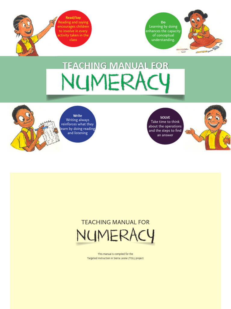 Numeracy Manual 140121 | PDF