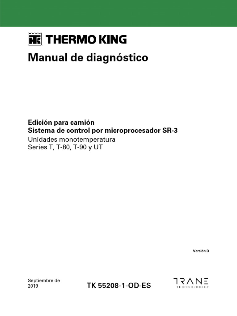 TK 55208-1-OD-ES SR-3 Microprocessor Control System For Truck Single ...