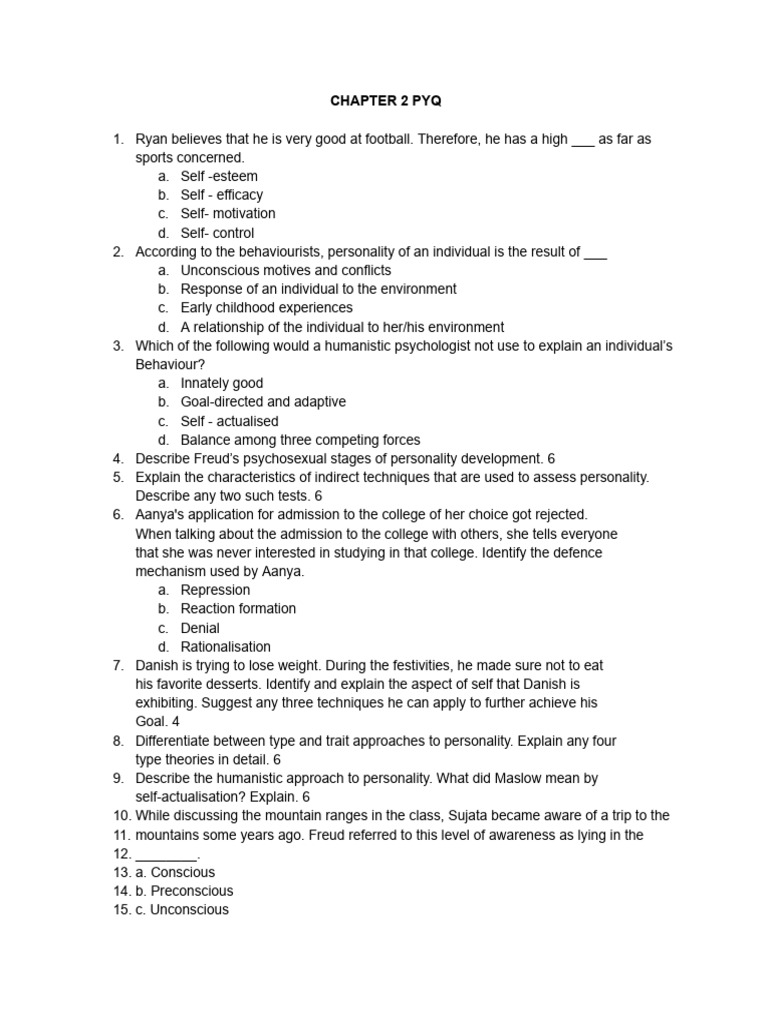 Chapter 2 Pyq | PDF