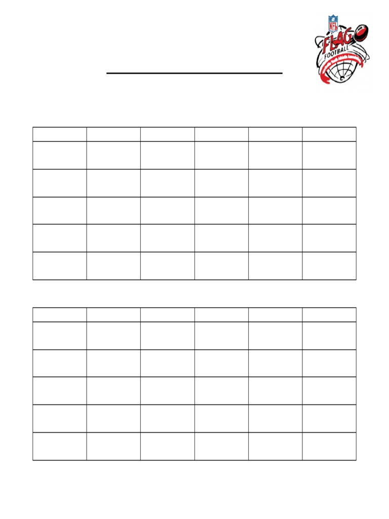 Football Sub Sheet | PDF