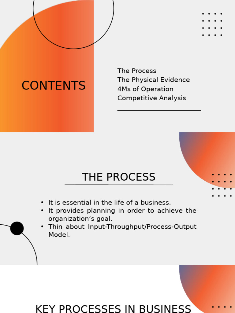 Lesson 13 Physical Evidence 4ms Competitive Analysis | PDF