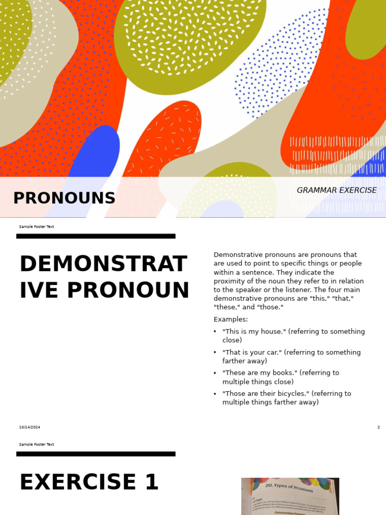 Grade 6 Pronouns | PDF