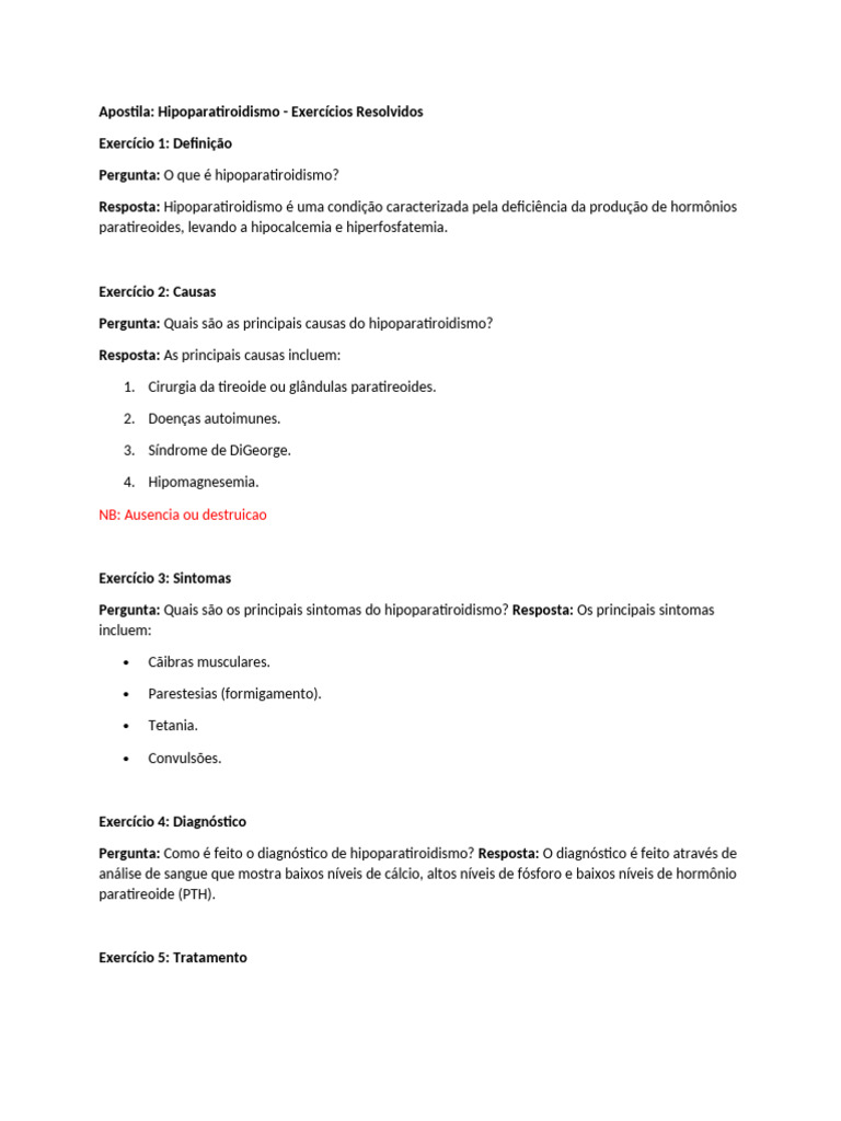 Paratiroide | PDF Paratiroide | PDF
