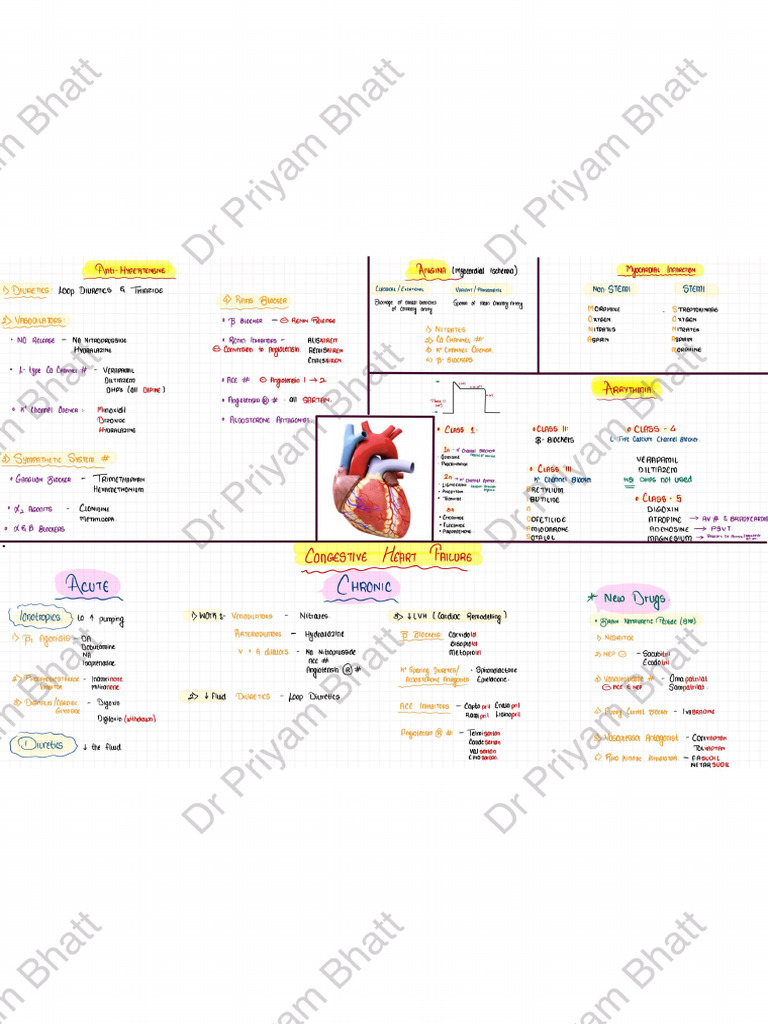 Pharma High Yield Zoom Class by DR Priyam Bhatt | PDF