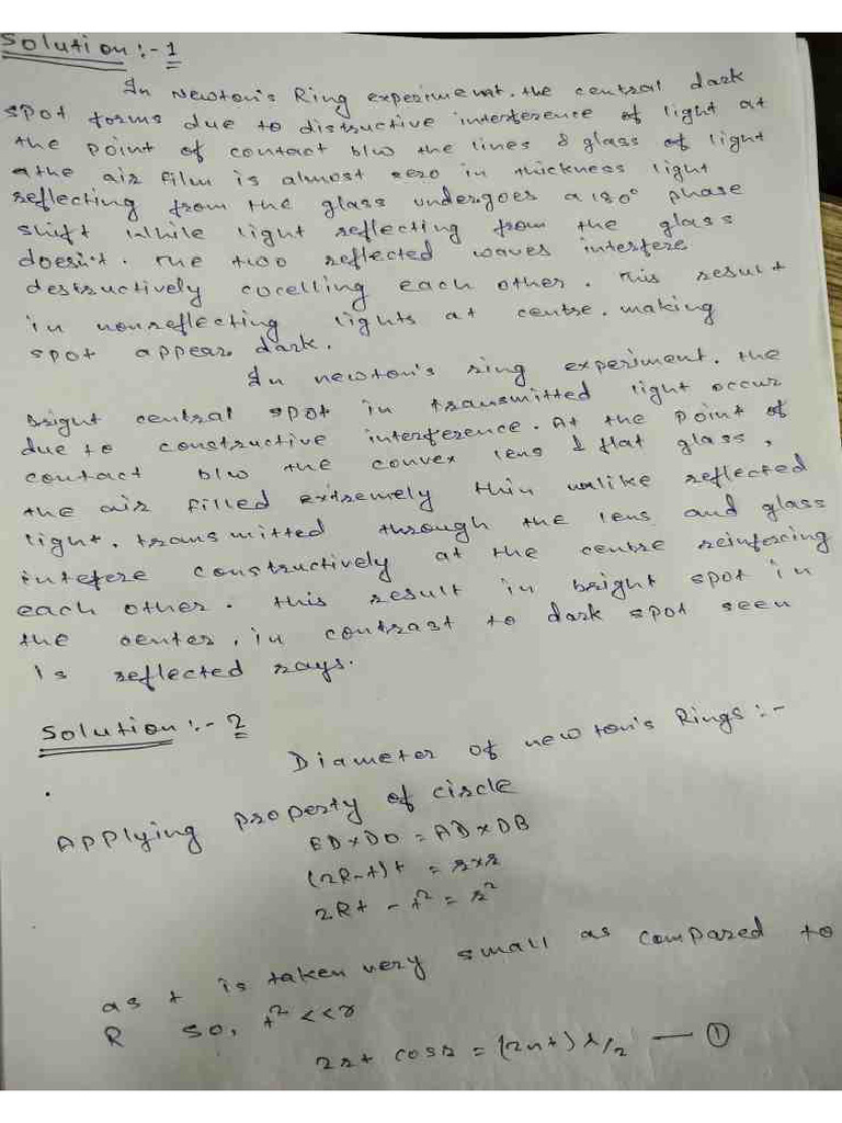 Physics Assignment | PDF