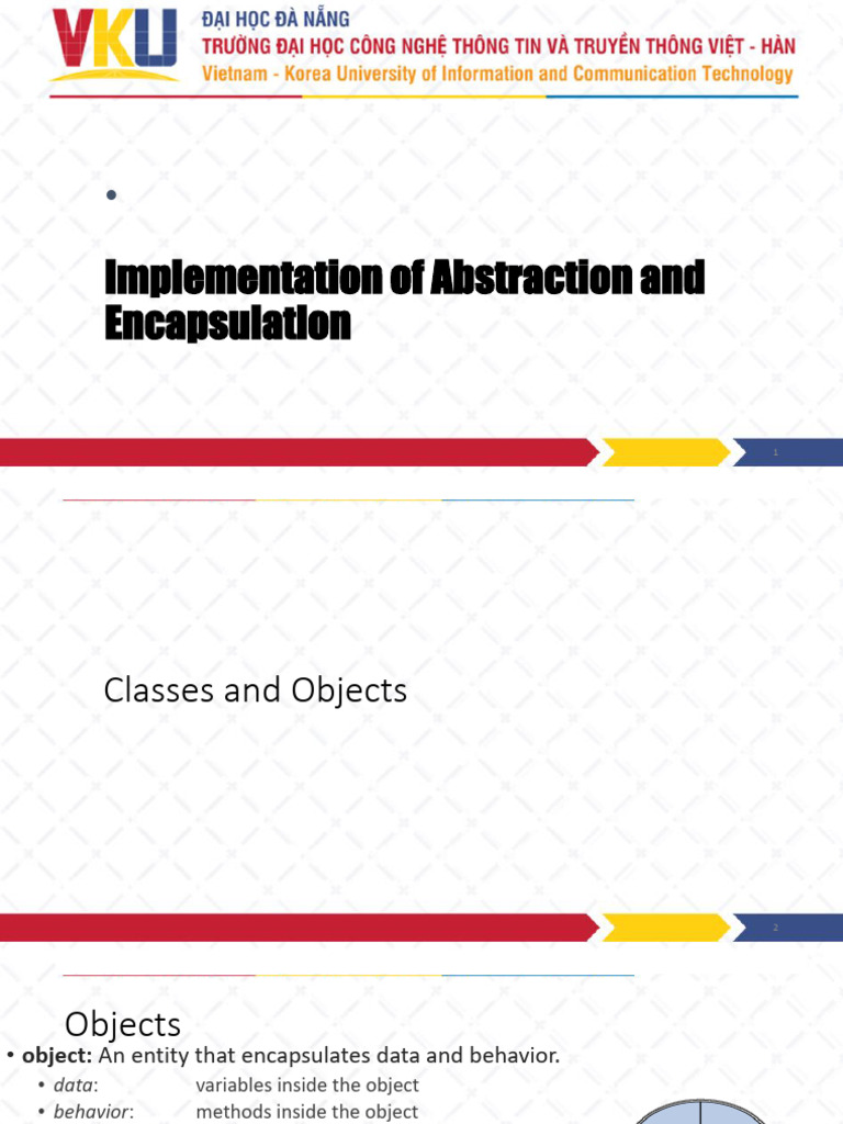Chapter 5. Implementation of Abstraction and Encapsulation | PDF