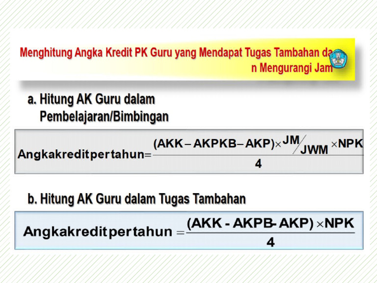 Rumus PKG DG TGS TMBHN | PDF