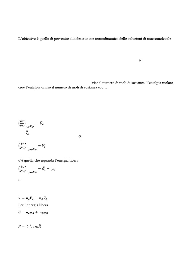 Termodinamica Delle Soluzioni | PDF