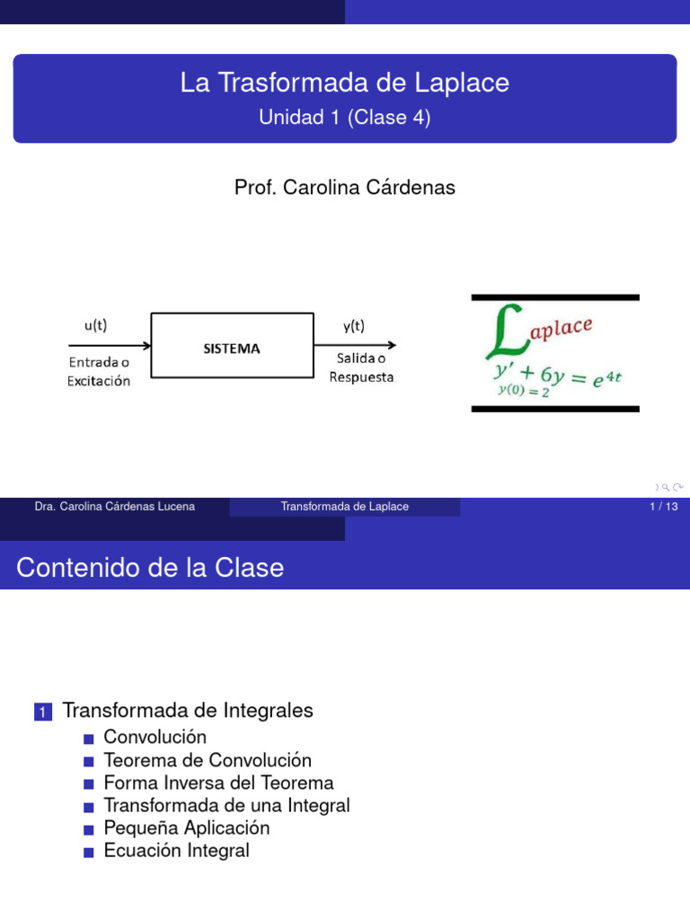 Clase 4 Laplace | PDF