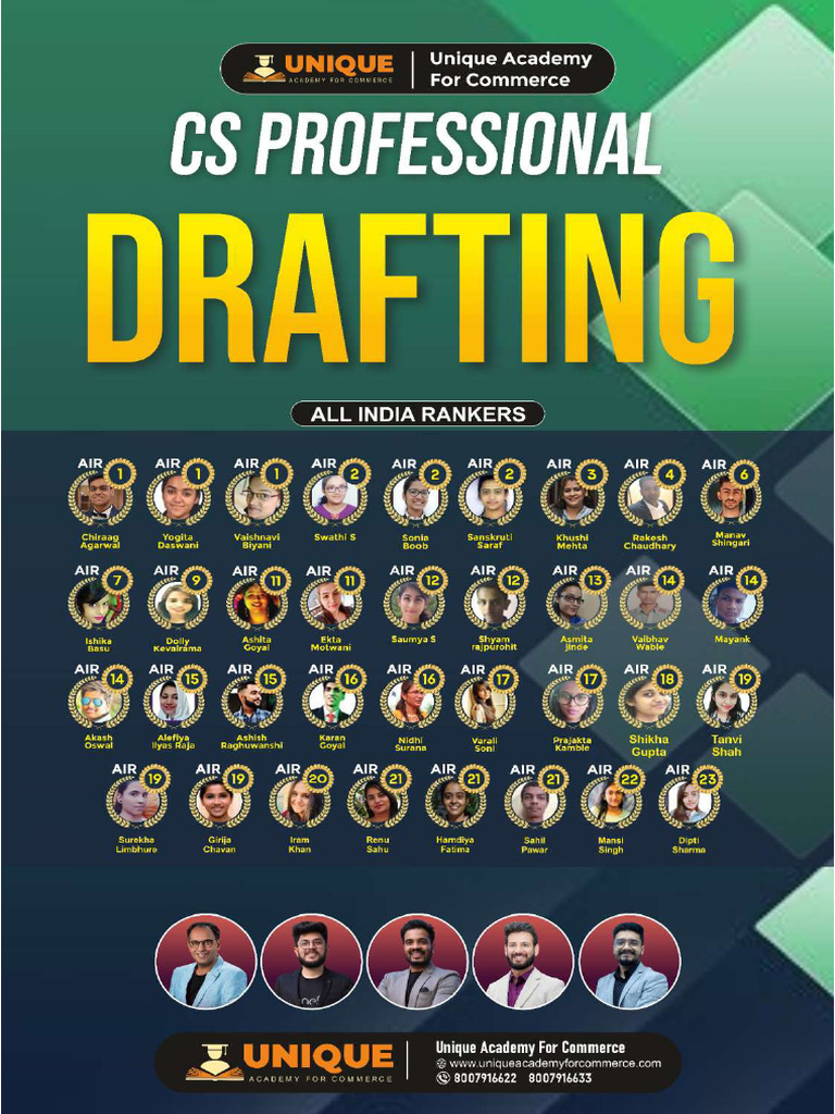 Drafting - CS Subham Modi | PDF