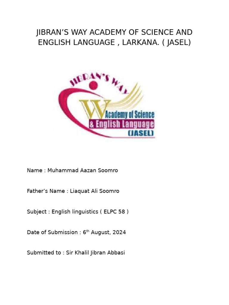 Project Front Page | PDF