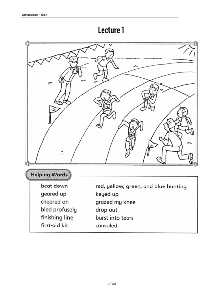 Primary 4 Composition Lec 1 & Tut 1 | PDF