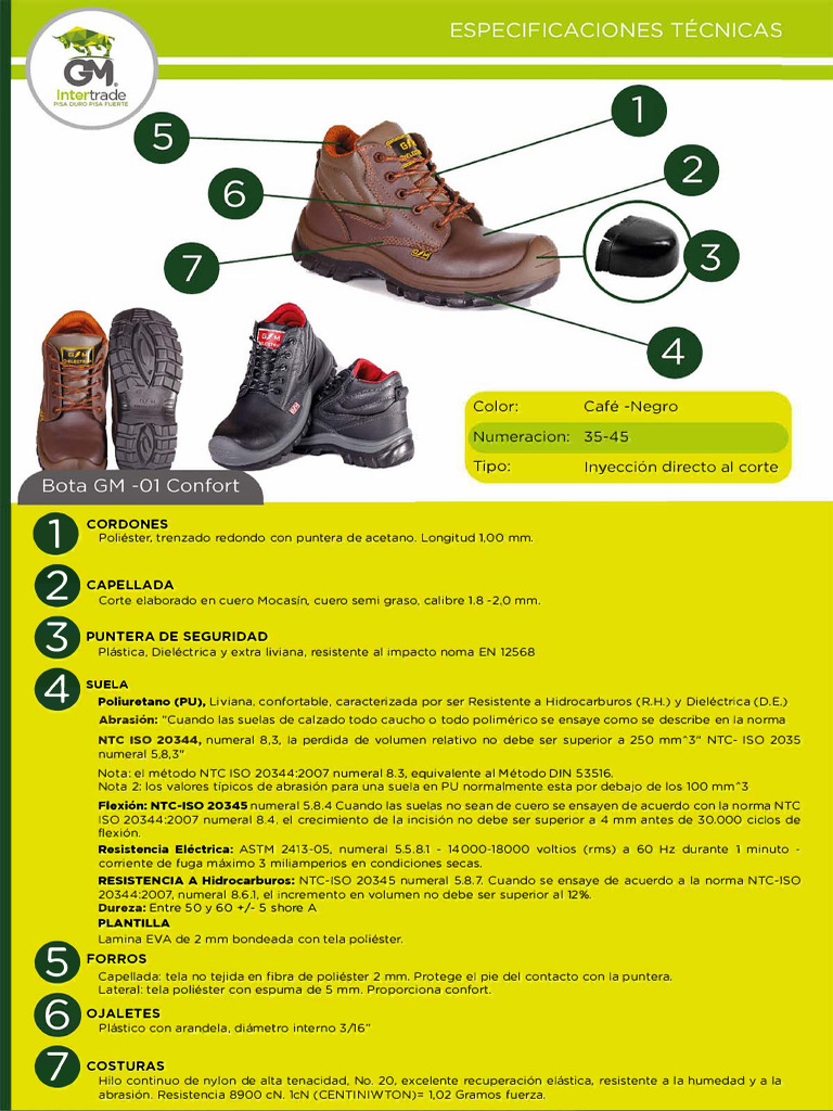 FICHA TECNICA GM-01 | PDF