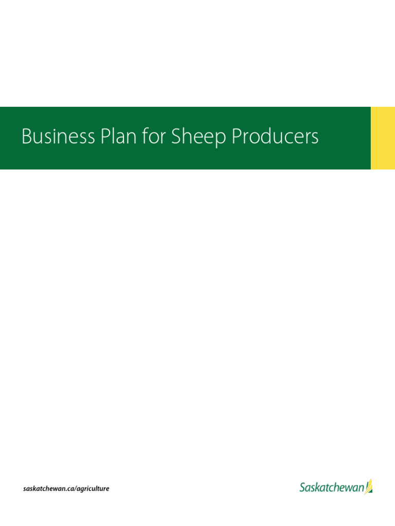 Sheep_Business_Plan_July_2024 | PDF
