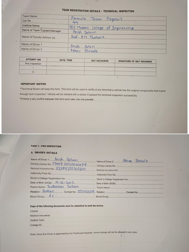 44 Formula Team Pegasus Ti Sheet | PDF