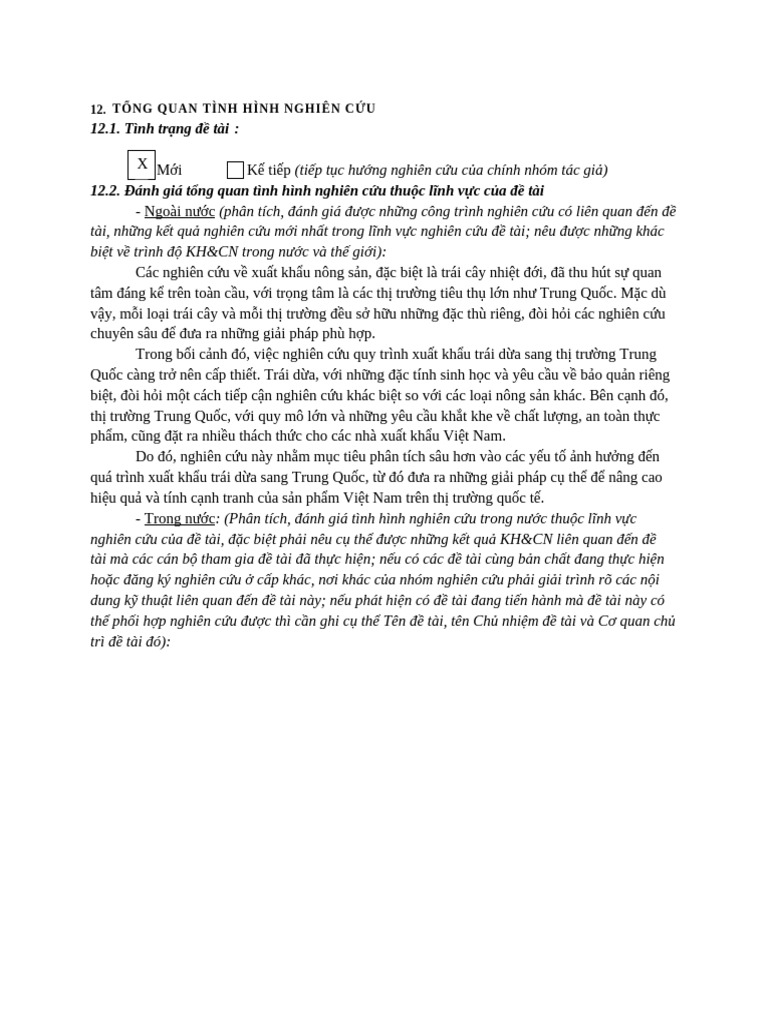 12.T NG Quan Tình Hình Nghiên C U | PDF