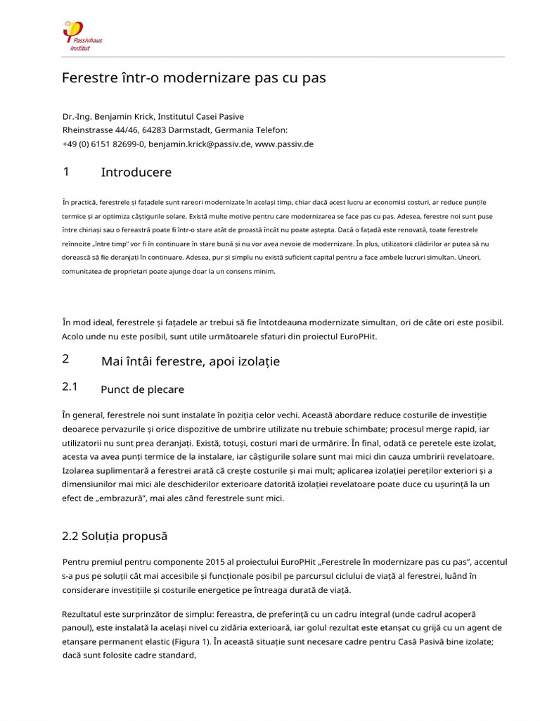 05 Windows Step by Step Retrofit-1 | PDF