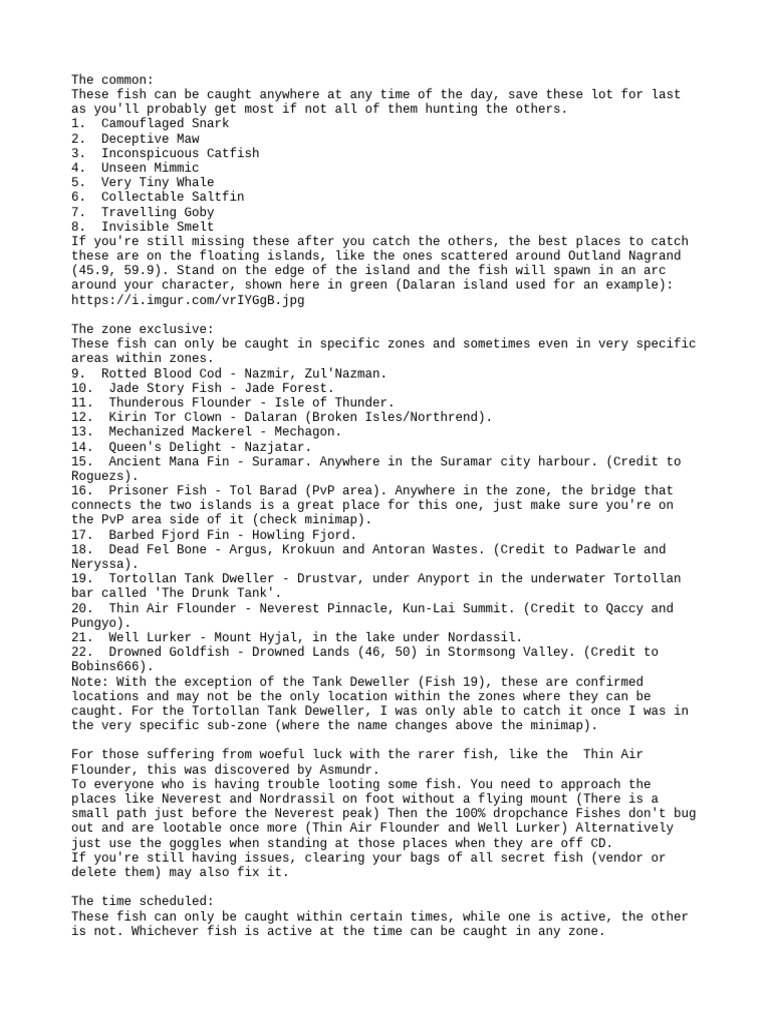 Secret Fish | PDF | Fish | History