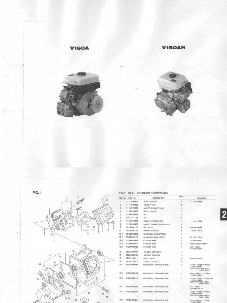 Suzuki V160 | PDF