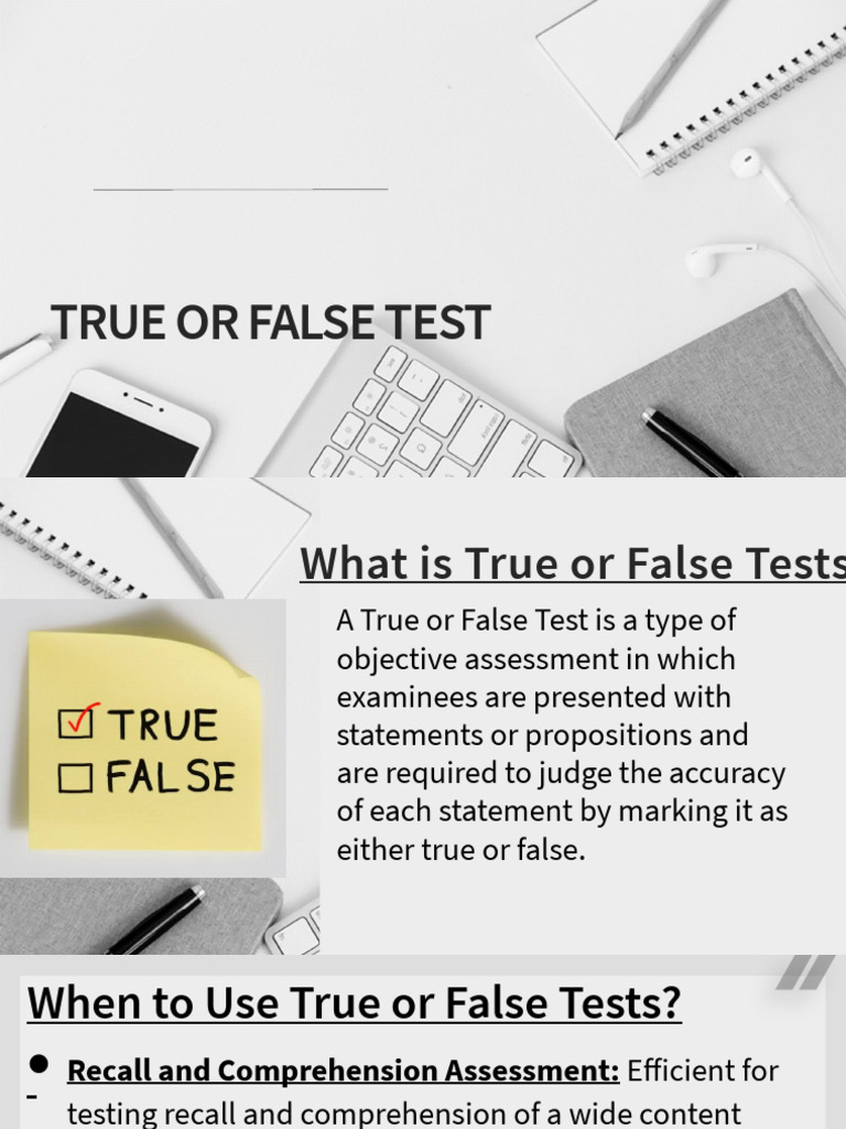 True or False T-WPS Office | PDF