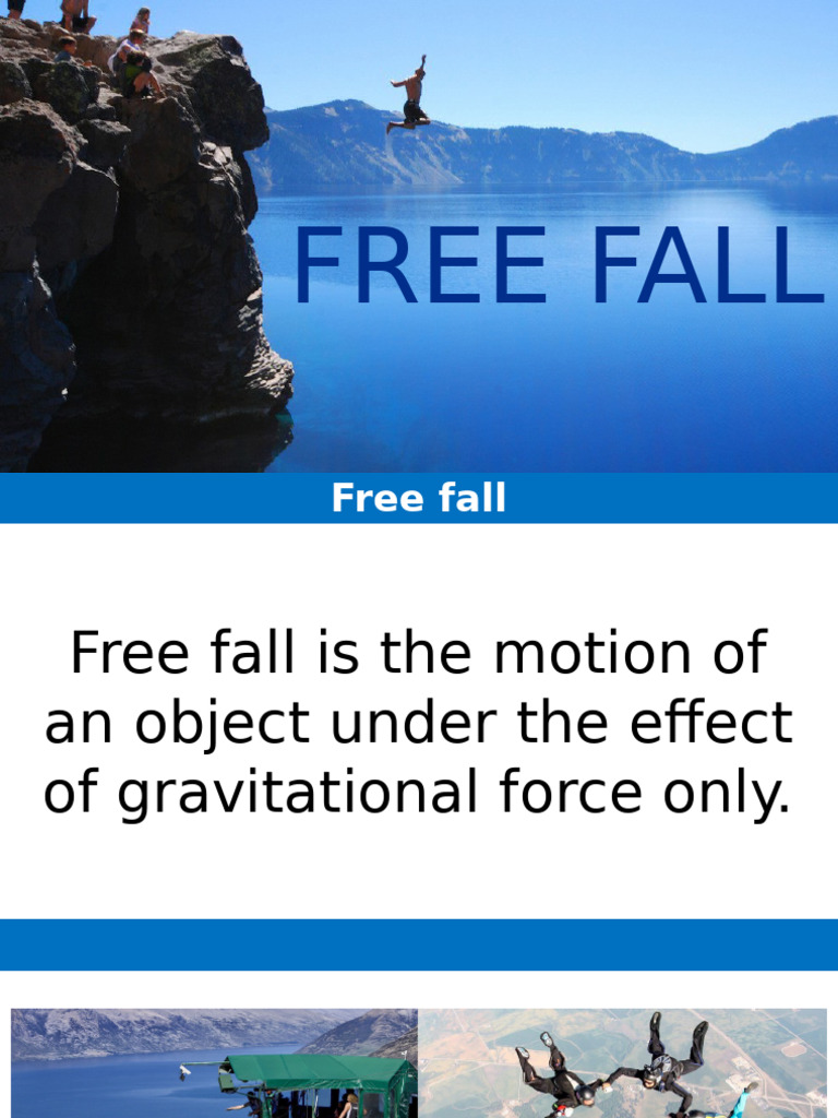 Free fall | PDF