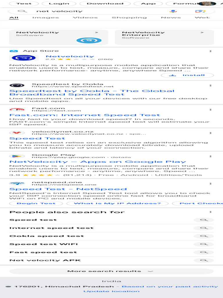 Net Velocity - Google Search | PDF