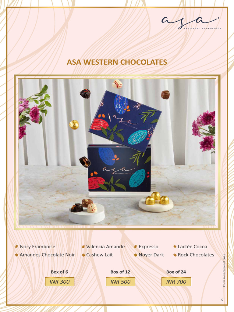 Asa Artisanal Chocolates 2023 | PDF