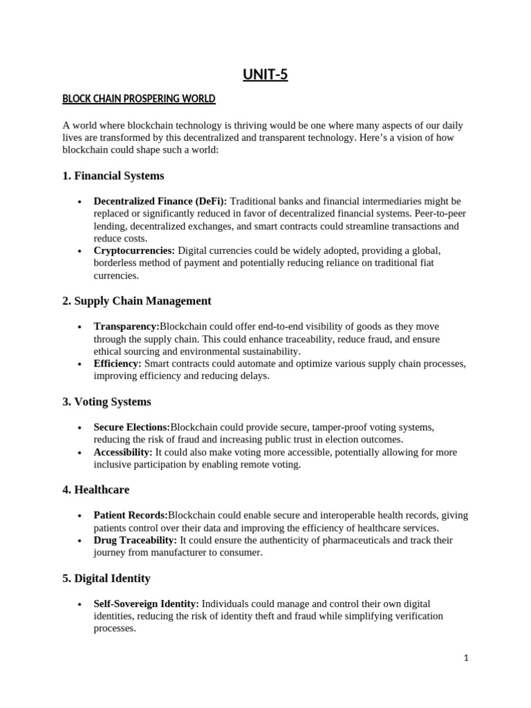 Unit 5 Bcta | PDF