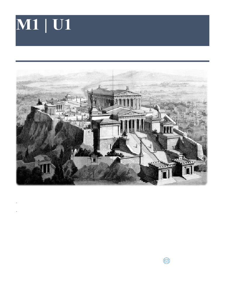 M1U1 O Modelo Ateniense | PDF