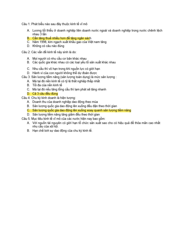 trắc nghiệm ktvm | PDF