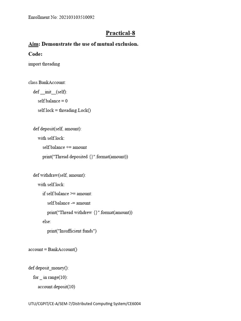 Practical 8 Dcs Pdf
