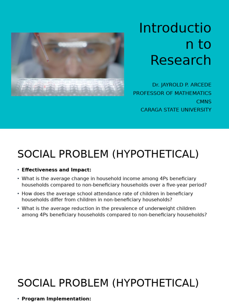 Intro To Research | PDF