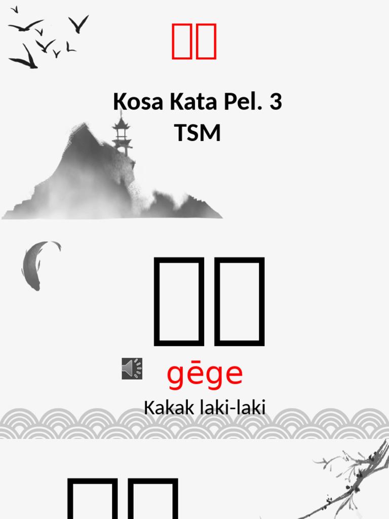 PPT Bab 3 Kosa Kata | PDF