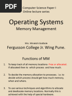 MFT and MVT | PDF | System Software | Areas Of Computer Science