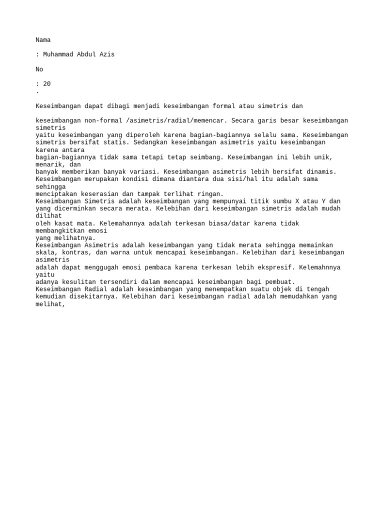 262052009-Keseimbangan-Simetris-Dan-Asimetris - Copy (2) | PDF