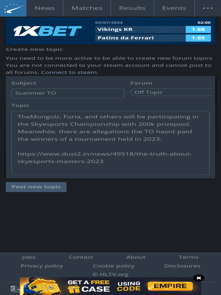 The Home of Competitive Counter-Strike | PDF