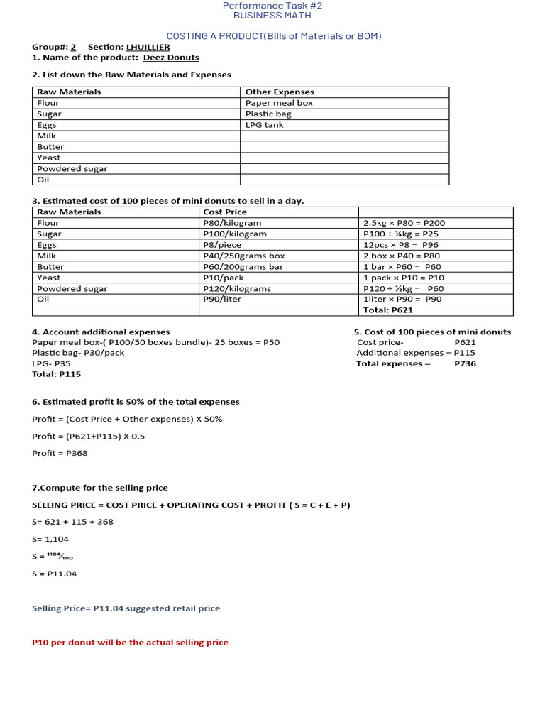 Business-Math g2 | PDF