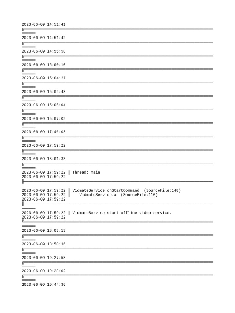 Logs | PDF