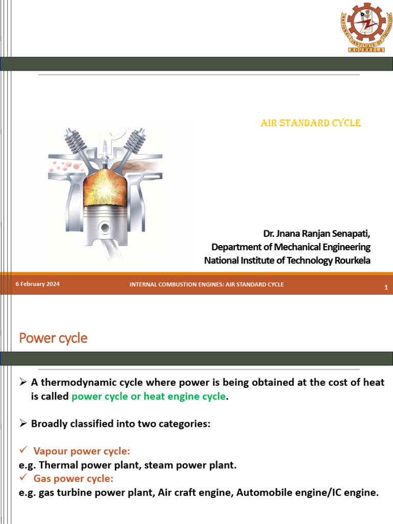Air Standard Cycles | PDF