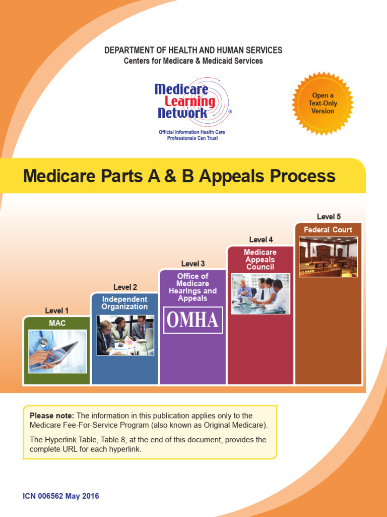 Medicare Parts A & B Appeals Process | PDF