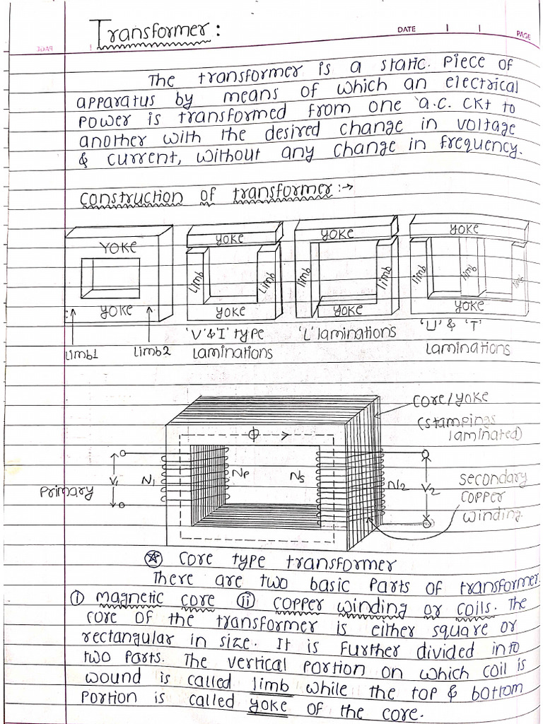 Beee Unit2 Transformer | PDF