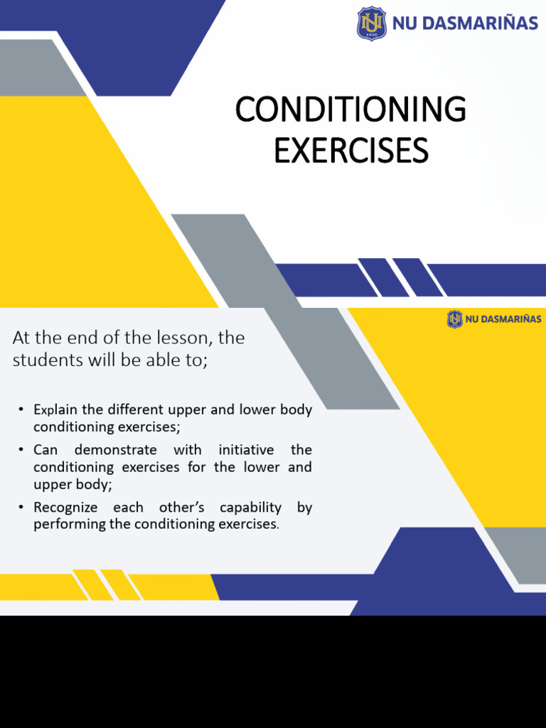 Week 9 - Conditioning Workout | PDF