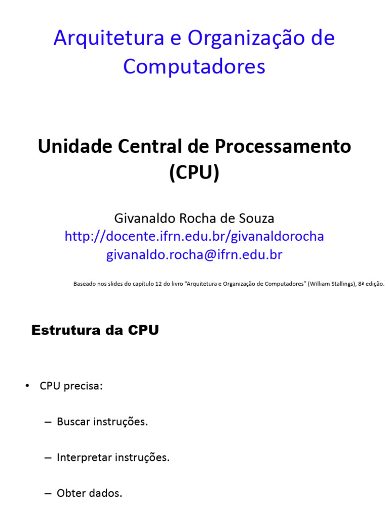 06 - Cpu | PDF