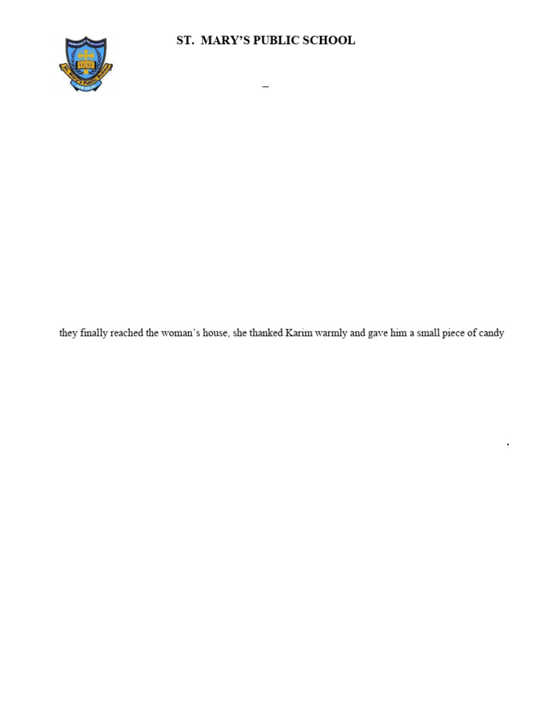 CLASS 5 MSC Sample Paper | PDF