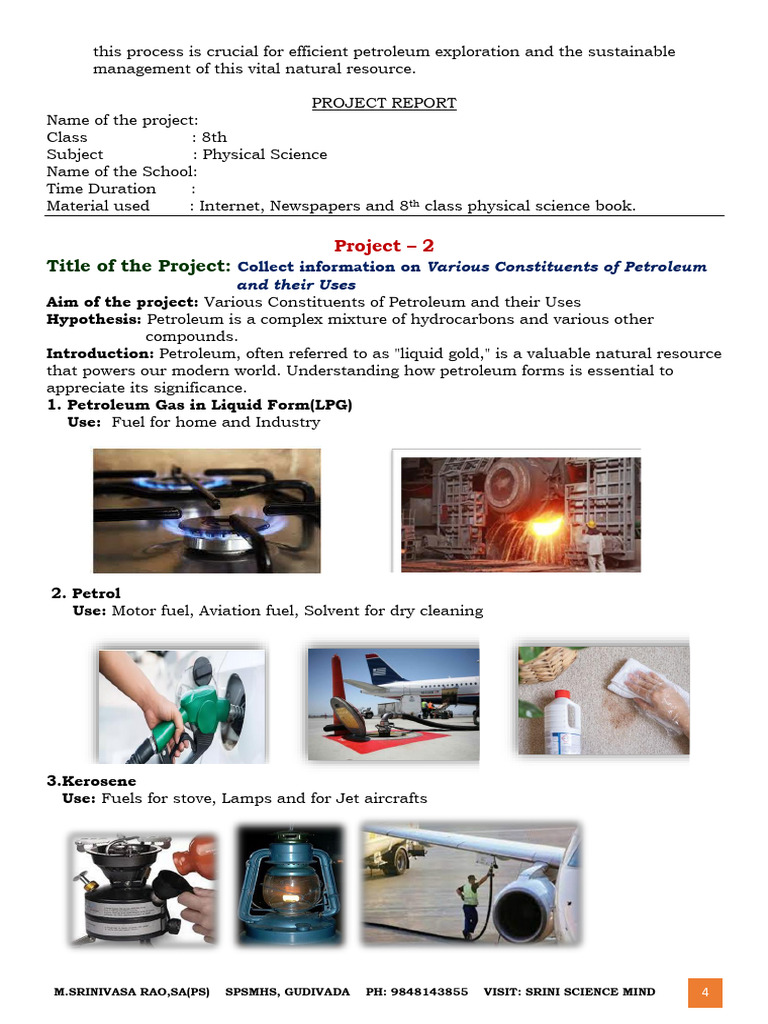 Chaduvu - 8 - PHY - FA-2 - Experiments and Projects | PDF